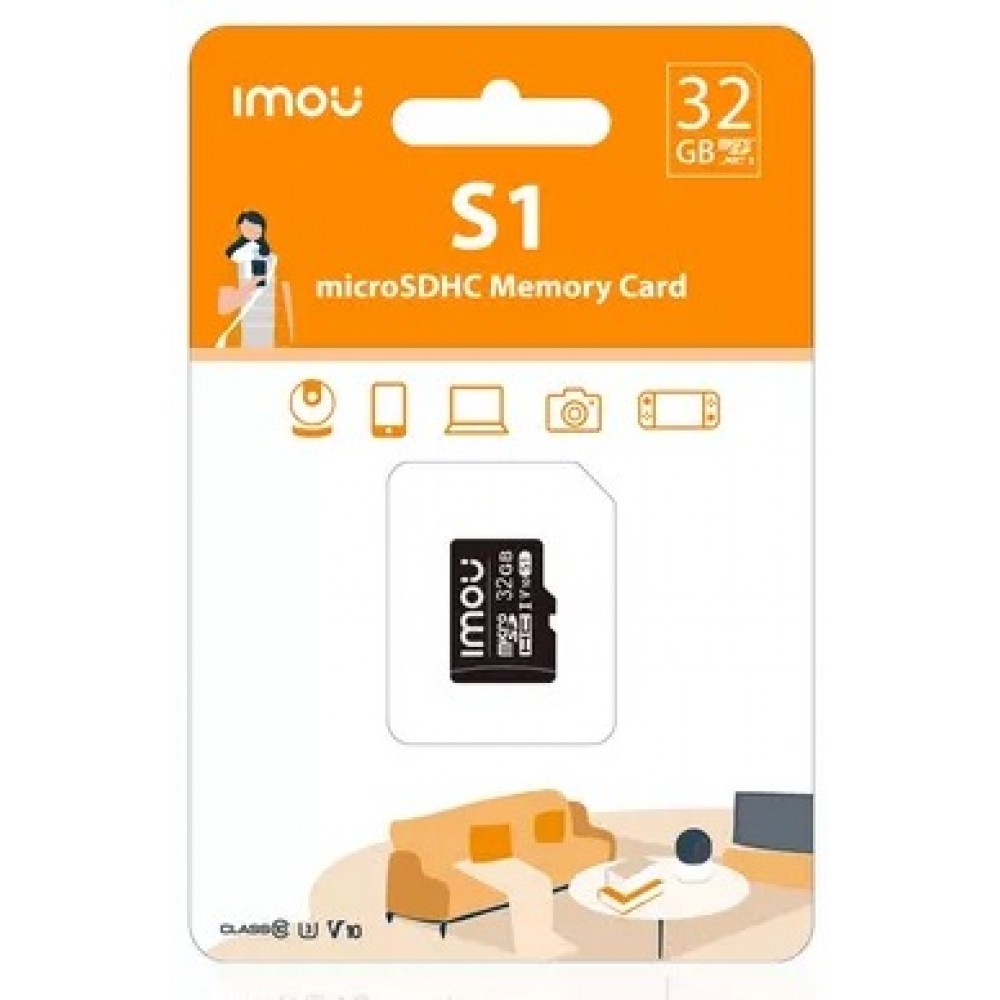 Memoria micro SDXC - 32GB - Clase 10 - ST2-32-S1 - IMOU